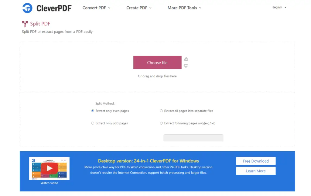 วิธีการแยก PDF: เครื่องมือออนไลน์ฟรีที่ดีที่สุด | ITIGIC