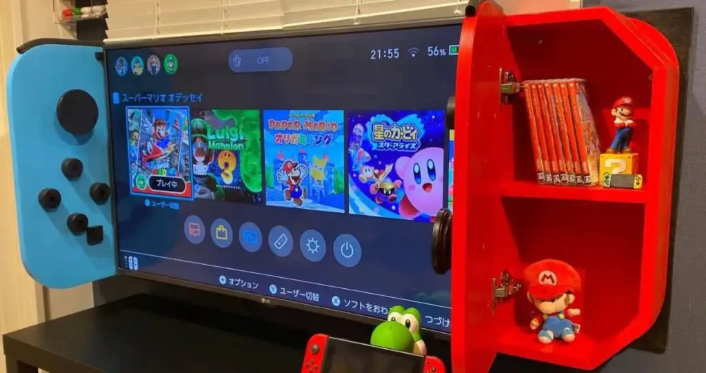 The Ideal Nintendo Switch XXL to Decorate Your Game Room | ITIGIC