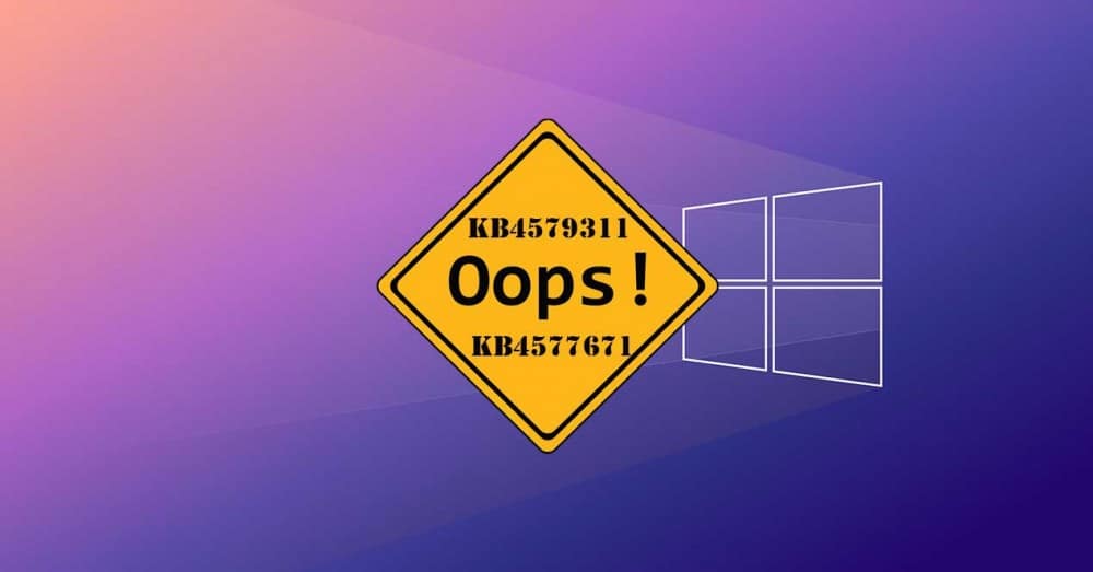 Serious Errors When Installing Windows 10 KB4579311 and KB4577671 | ITIGIC