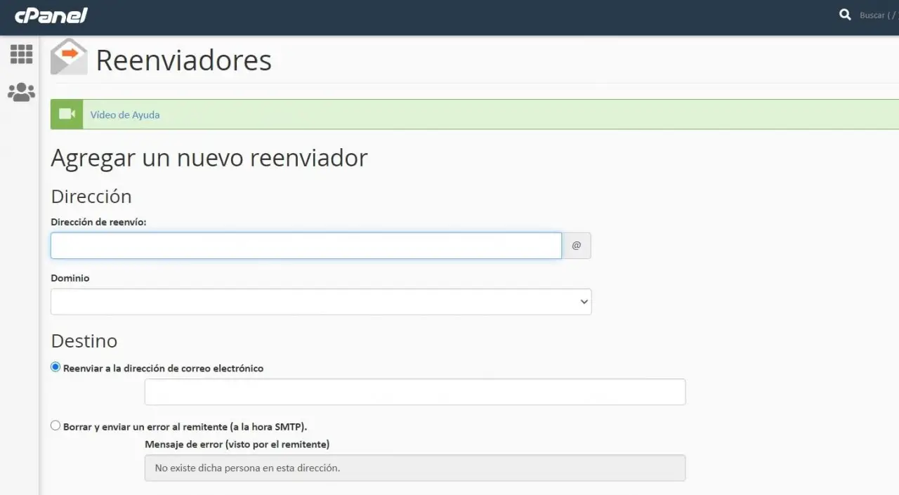 How to Create a Mail Redirection in the Hosting | ITIGIC