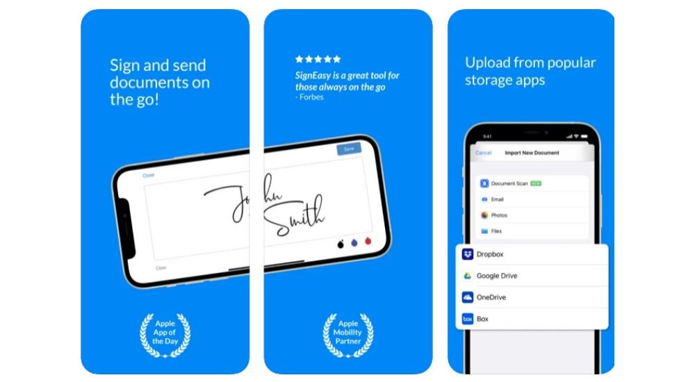 iPhone 및 iPad에서 문서 서명을위한 최고의 앱 | ITIGIC