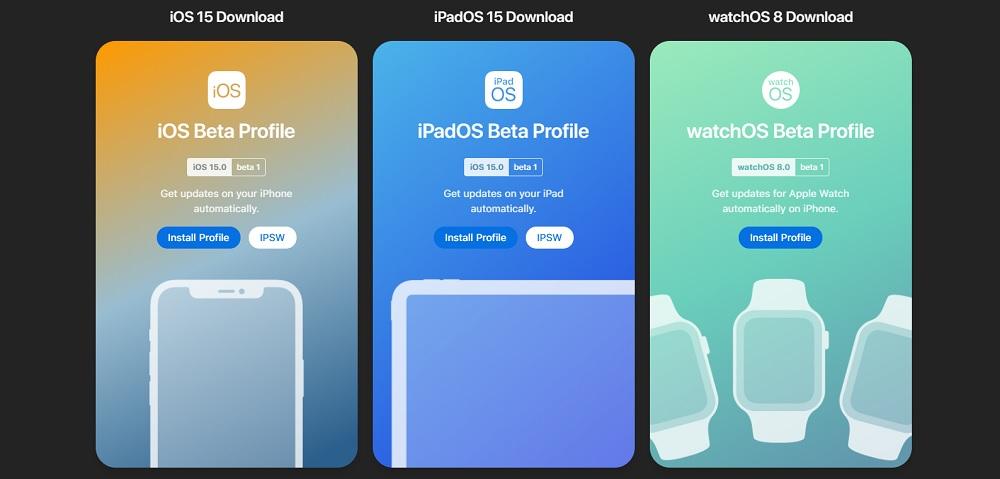 ติดตั้งเบต้า 1 ของ iOS 15, iPadOS 15, macOS 12 และอื่นๆ | ITIGIC