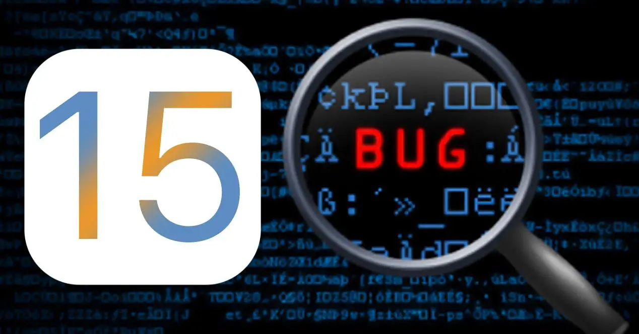 Lista de bugs do iOS 15 em seus dois primeiros betas para iPhone | ITIGIC