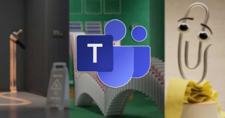 New Nostalgic Backgrounds for Teams: Clippy, XP, Solitaire and Paint