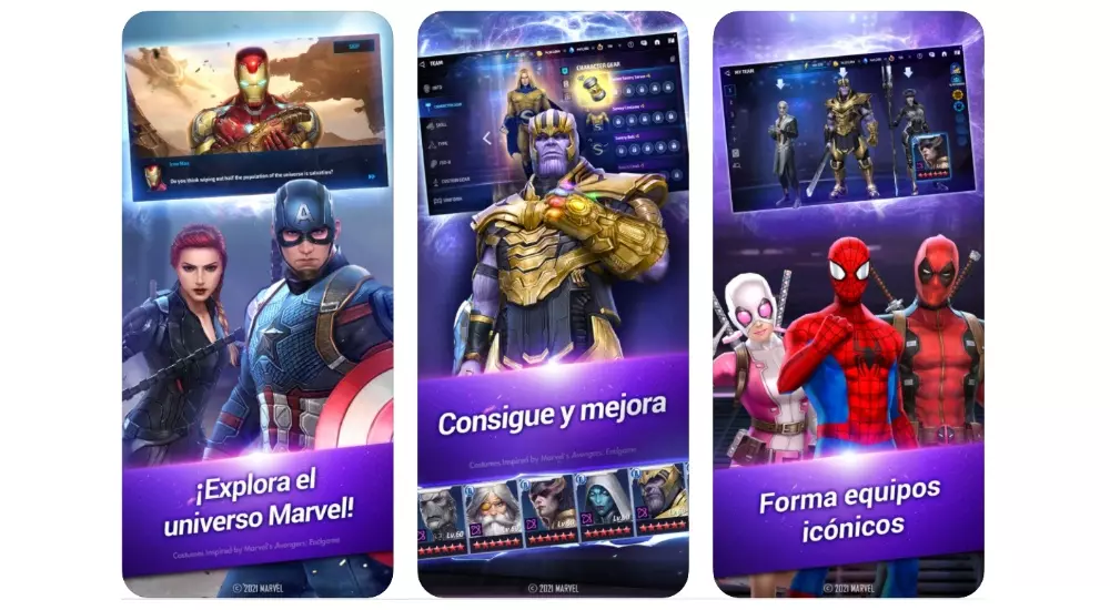 TOP of Marvel games for iPhone and iPad | ITIGIC
