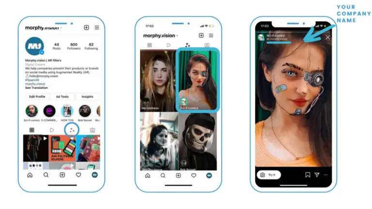 Instagram AR filters goals of usage and examples | ITIGIC