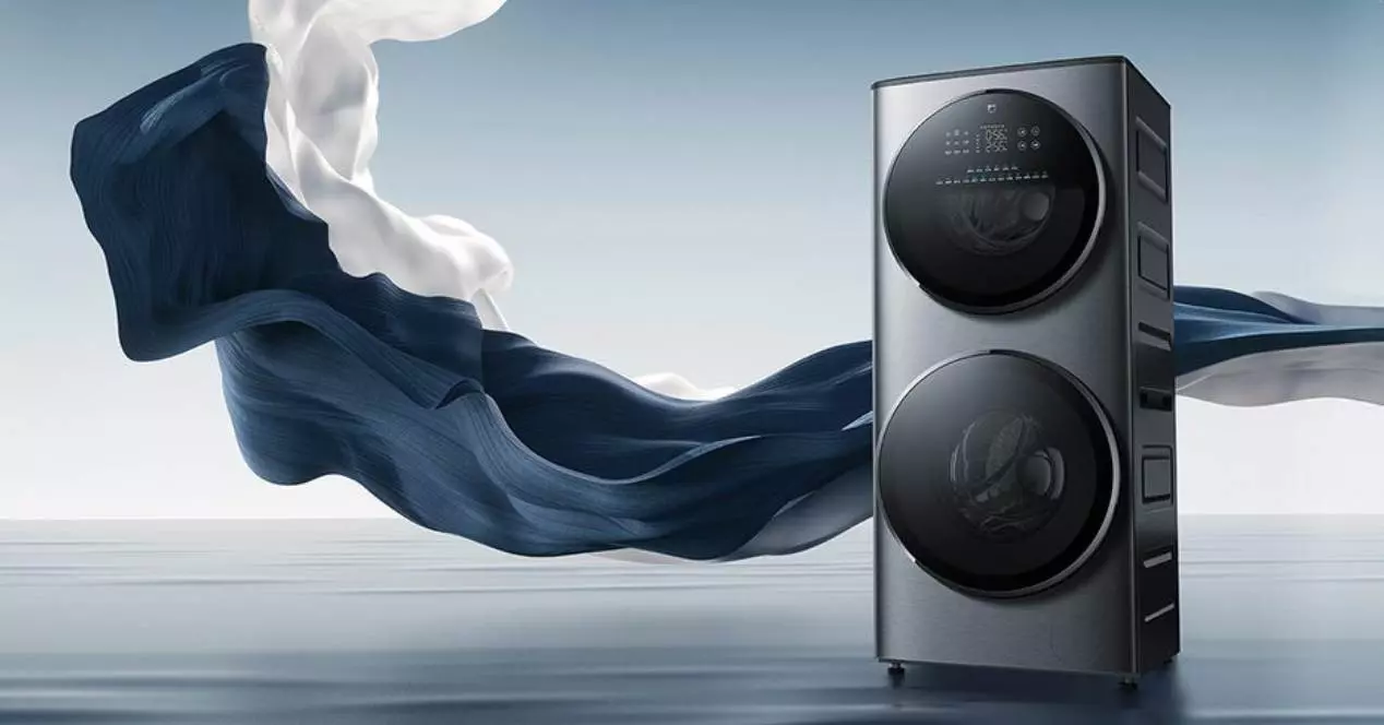 The washing machine of the future: two drums to wash and dry at the ...