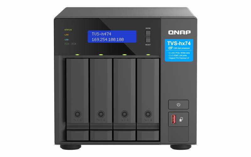 QNAP launches new high-performance NAS, meet the TVS-hx74 | ITIGIC