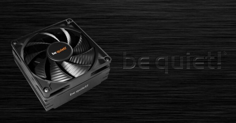 Sei ruhig! Pure Rock LP, der übliche Kühlkörper, jetzt in einem flachen ...